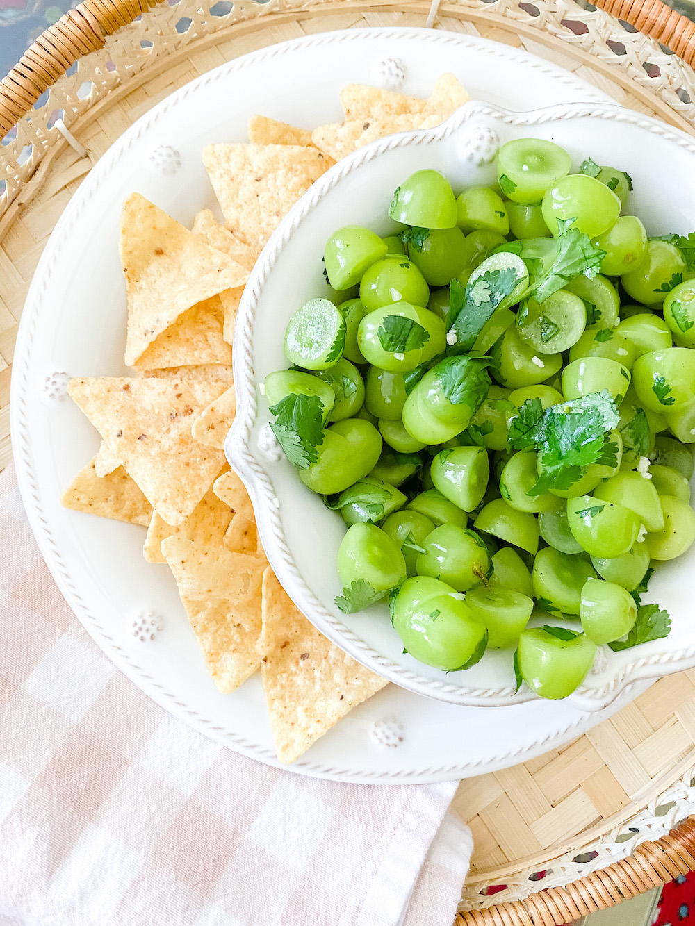 The Most Delicious and Refreshing Snack: Grape Salsa — Louise Montgomery
